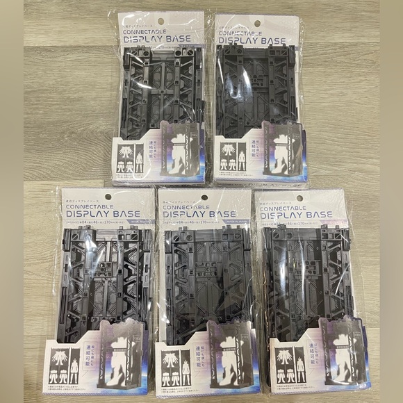 Daiso | Toys | Lot Of 5 Gundam Display Cage Base Yamada Daiso Japan ...